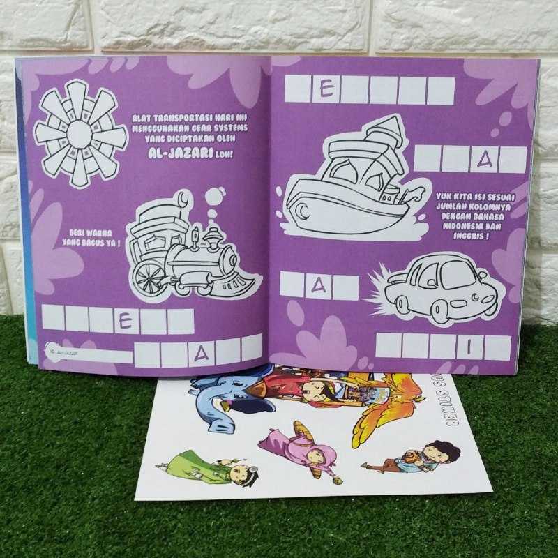 Jual Workbook Mahakarya Para Ilmuwan Muslim Di Dunia - Bonus Sticker Di ...