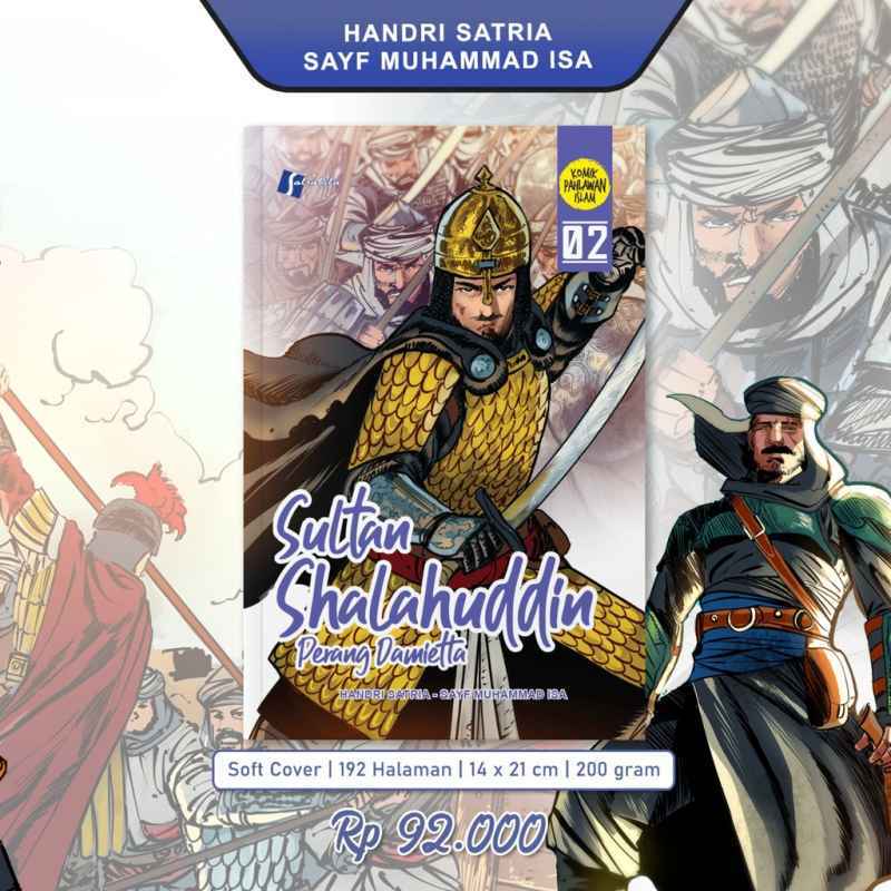 Promo Komik Pahlawan Islam Sultan Shalahuddin Vol 2 Perang Damietta Diskon 20% di Seller ...