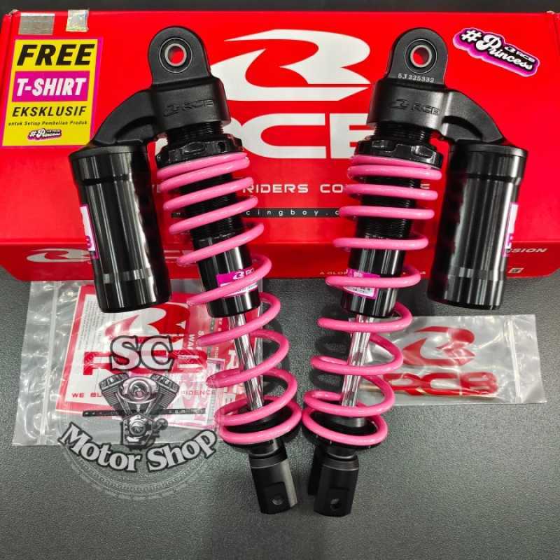 Jual Shock Rcb Racing Boy Mb-2 Pink Series 305Mm Aerox 155 - Nmax New ...
