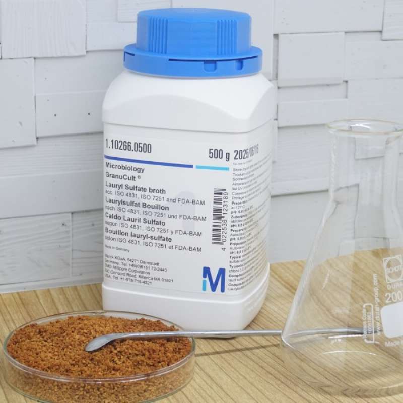Jual Lauryl Sulfate Broth|lsb|1.10266.0500|merck|katalog |microbiology ...