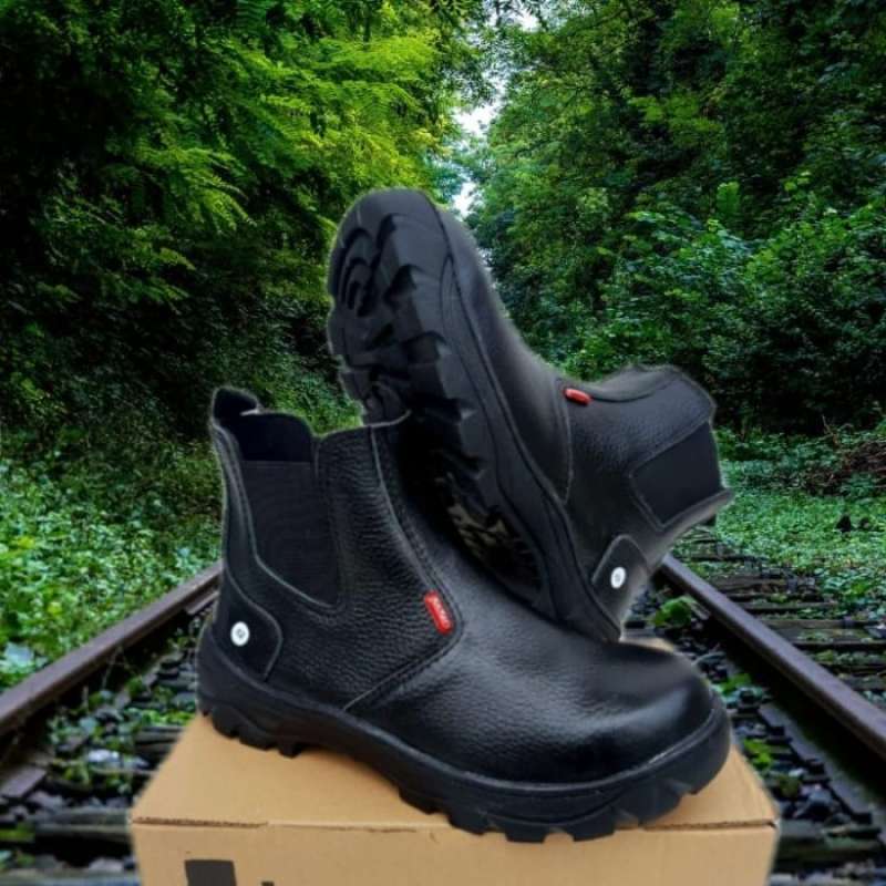 Jual Sepatu Safety Septi Elastis Slip On Keselamatan Kerja Proyek ...