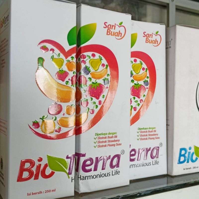 Jual Bioterra Sari Buah Biotera Vitamin Multivitamin Probiotik ...