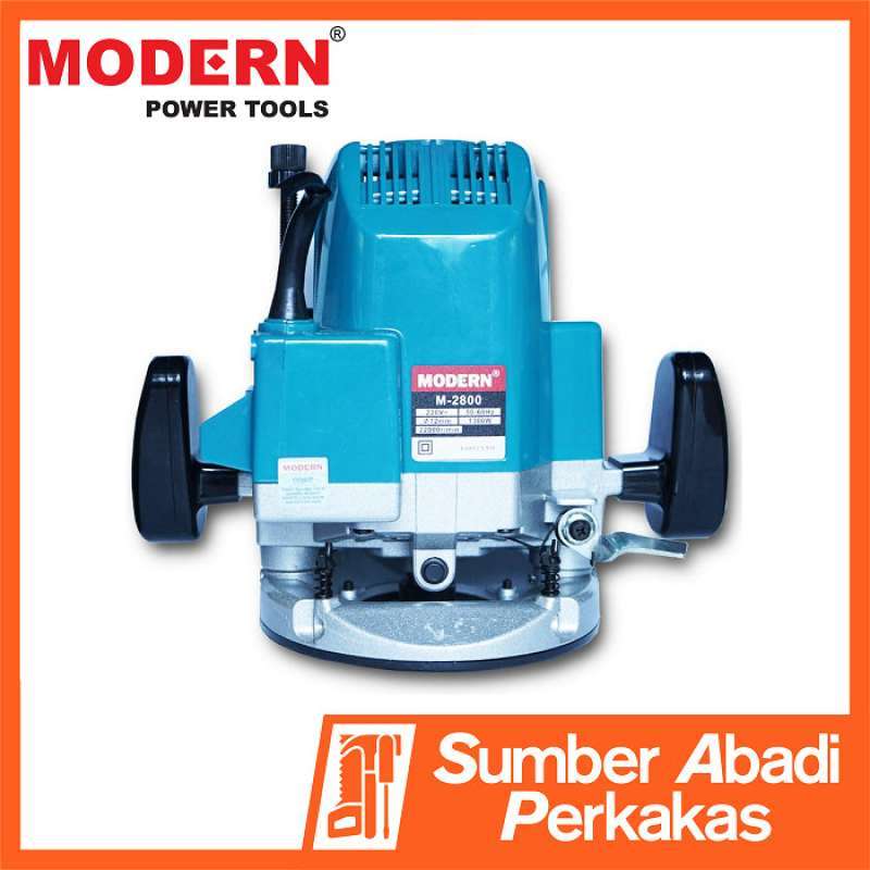 Promo MODERN M-2800 Mesin Router 12mm Besar Wood Trimmer Profil Kayu ...
