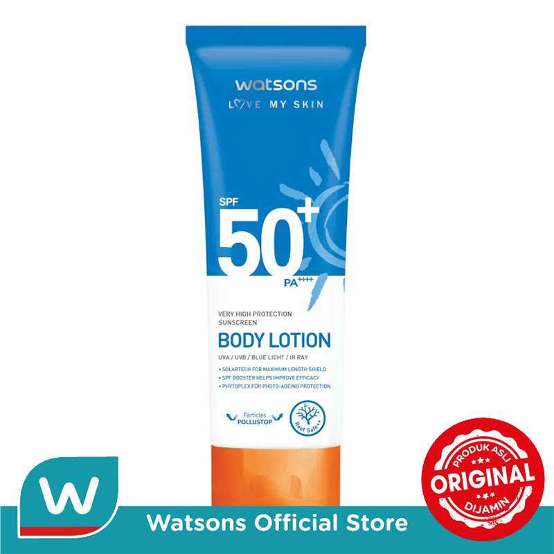 Promo Watsons Very High Protection Sunscreen Body Lotion SPF50+ PA ...