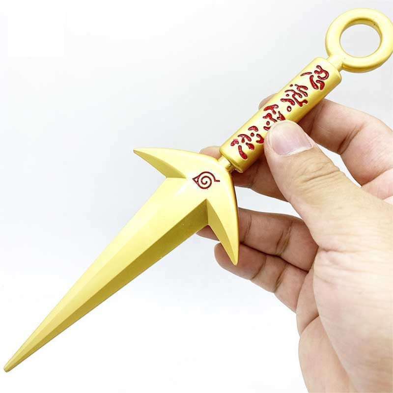 Jual Ninja Naruto Kunai Generation Aluminium Knife Pisau Mainan Pedang ...