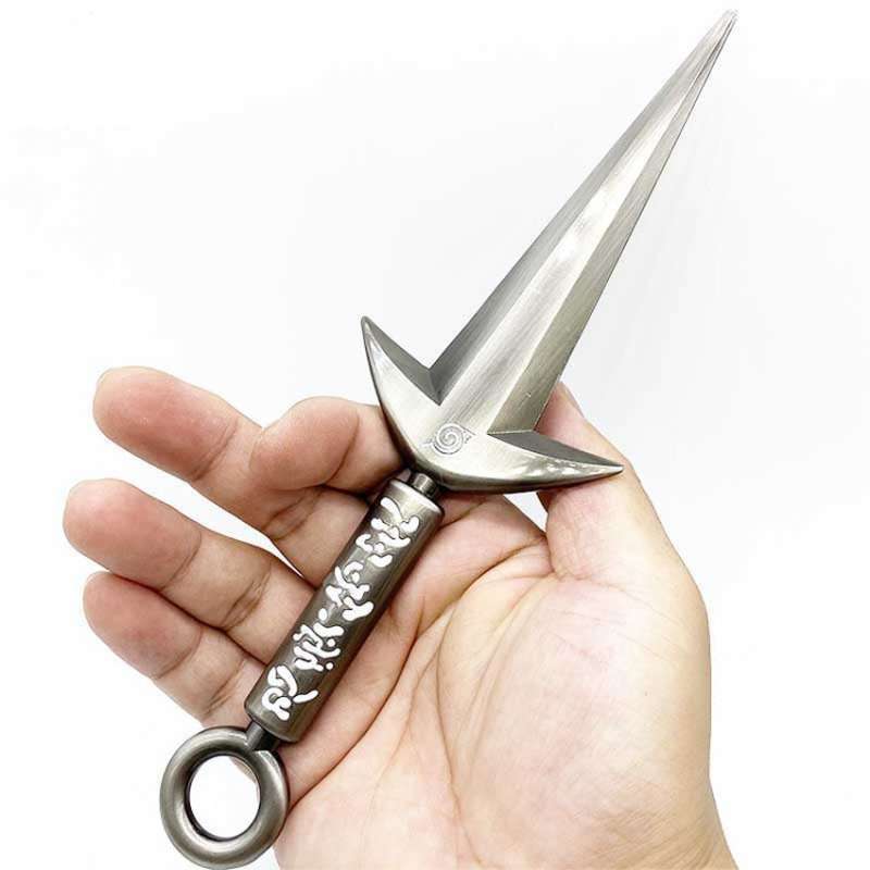 Jual Ninja Naruto Kunai Generation Aluminium Knife Pisau Mainan Pedang ...