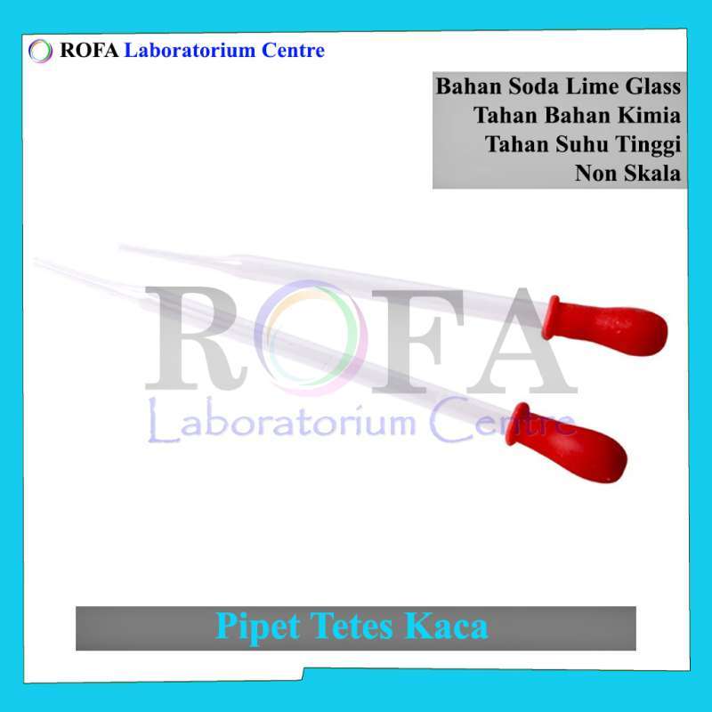 Jual Pipet Tetes Kaca / Pipet Pasteur / Dropping Pipette - Tebal 15 Cm ...