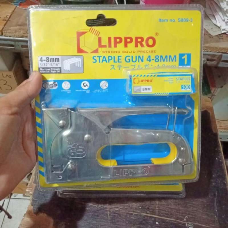 Jual Steples Tembak Kardus Triblok Lippro Di Seller Dikong Teknik ...