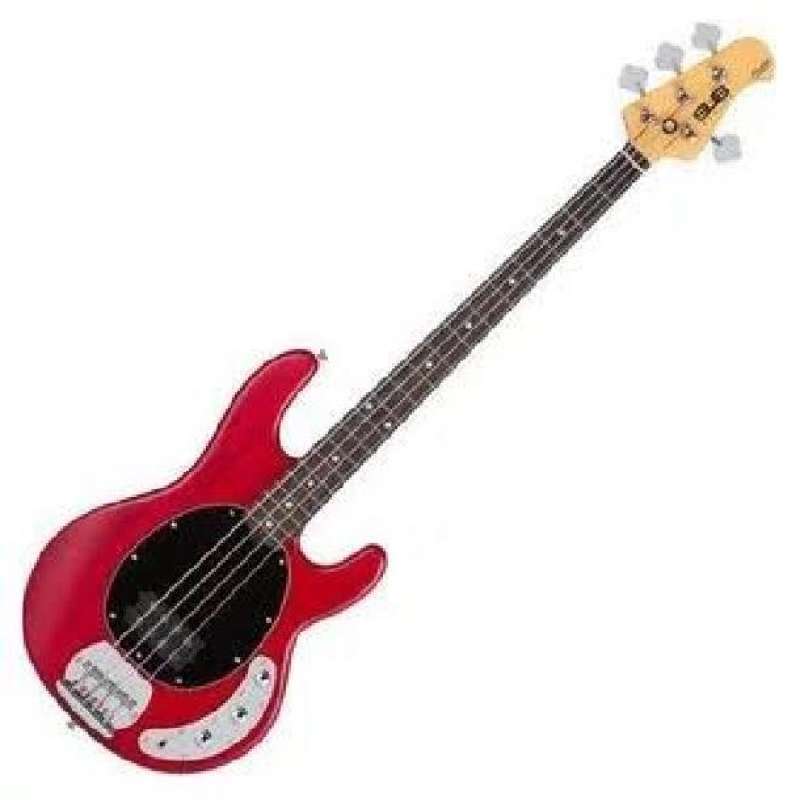 Jual Sterling By Music Man Ray4-trs/r 4 String Electric Bass Trans Red ...