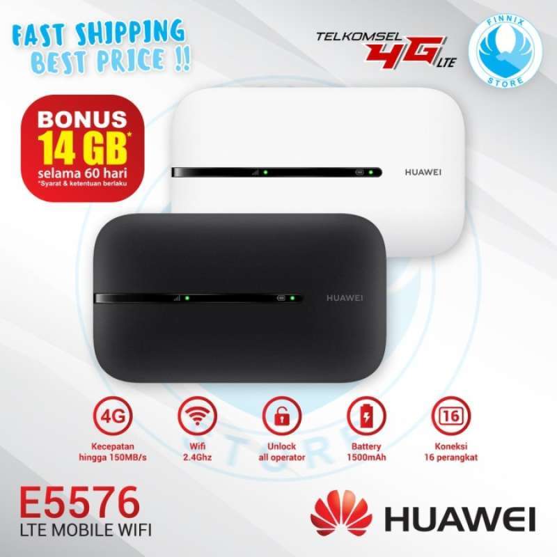 Jual Modem Huawei E5576 Mifi Modem Wifi Router 4G LTE UNLOCK Version ...