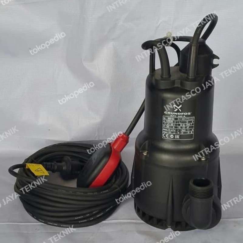 Jual Pompa Celup Grundfos KPC 300 A (otomatis) Submersible Pump Pompa ...