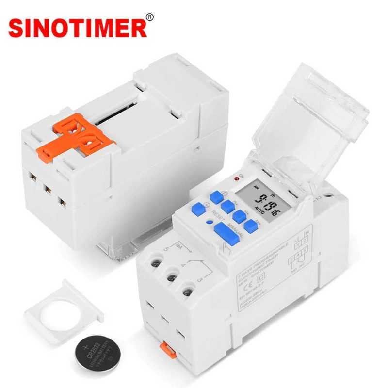 Jual Sinotimer Digital Timer Switch 220v 16 A - Tm919a-2 Warna Putih Di ...