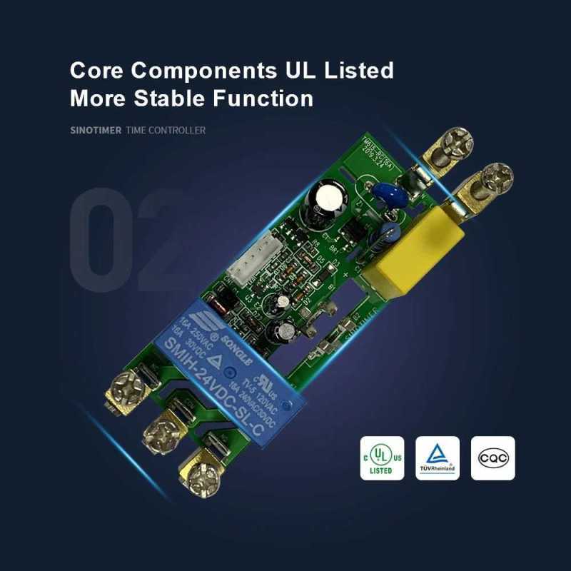 Jual Sinotimer Digital Timer Switch 220v 16 A Tm919a 2 Warna Putih Di Seller Pusat Import Id