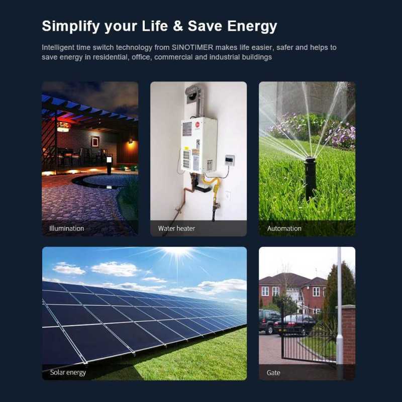 Jual Sinotimer Digital Timer Switch 220v 16 A Tm919a 2 Warna Putih Di Seller Pusat Import Id