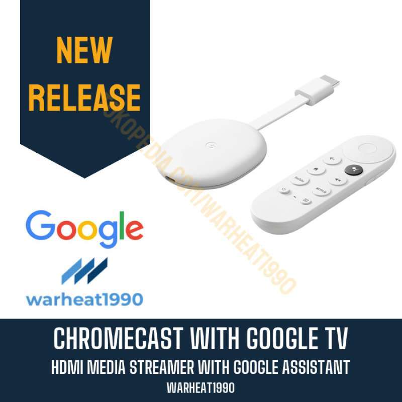 Jual Chromecast with Google TV 4K ULTRA HD Voice Remote Android TV ...