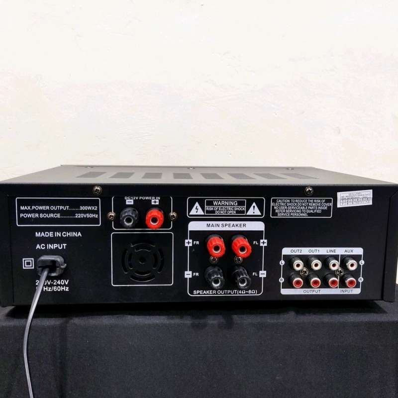 Jual Amplifier First Class Fca390 Fca 390 Di Seller Serba Elektronik ...