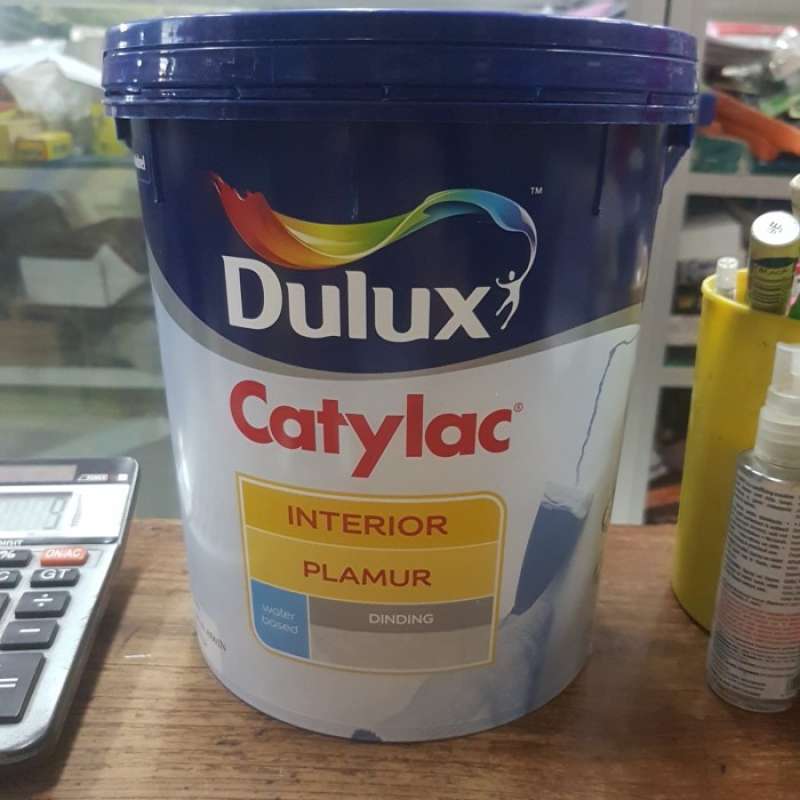 Promo Plamuur plamur plamir Dulux Catylac galon 5kg Diskon 23% di ...