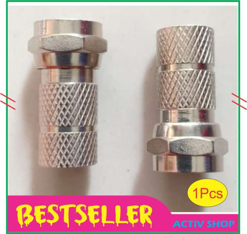 Promo Jack Konektor, Jack Connector F 7210 Drat untuk Kabel Parabola ...