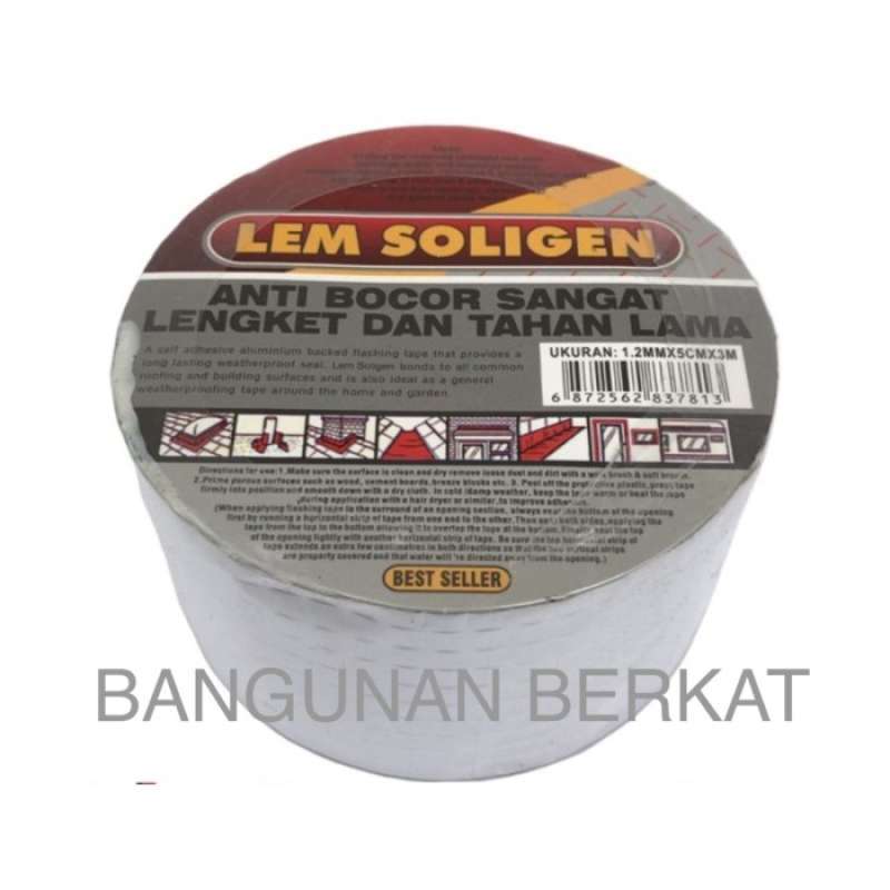 Promo Lem Seng Soligen 3M Lem Talang Super Band Lem Asbes Genteng ...