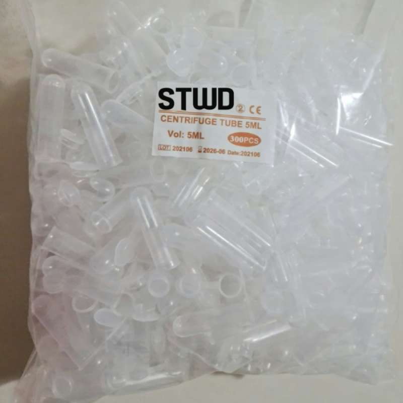Jual Sample Cup 5 Ml Centrifuge Tube 5ml Pcr Tube Tabung Serum Fisher ...