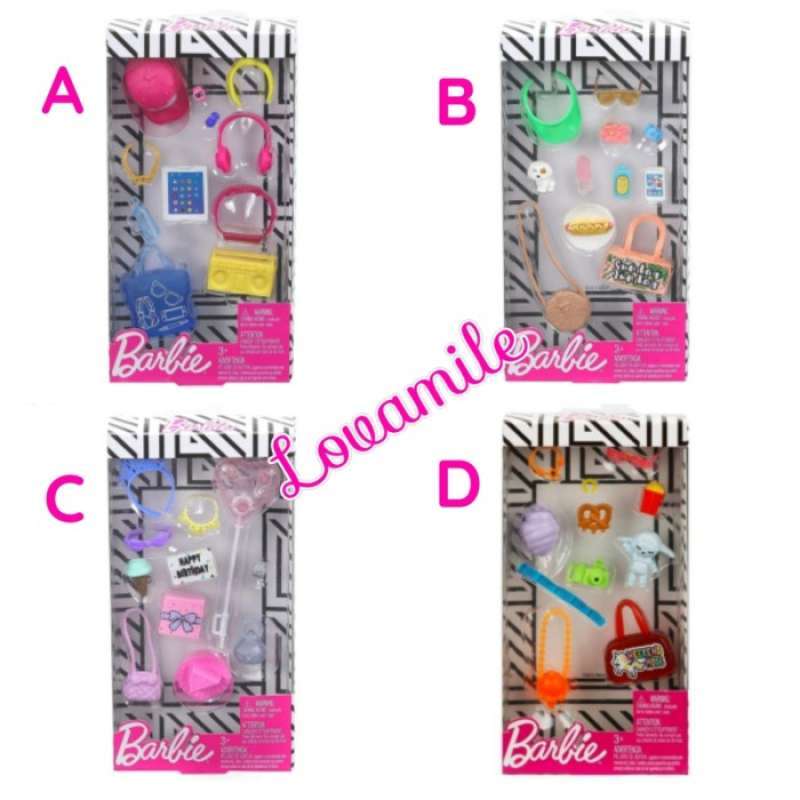 Promo Barbie Accessories Pack Original Mattel Aksesoris Accessory ...