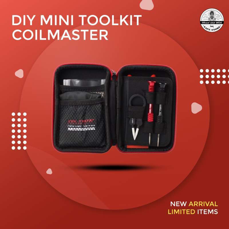Jual TOOLKIT COIL MASTER DIY MINI AUTHENTIC di Seller Cloud and Wick ...
