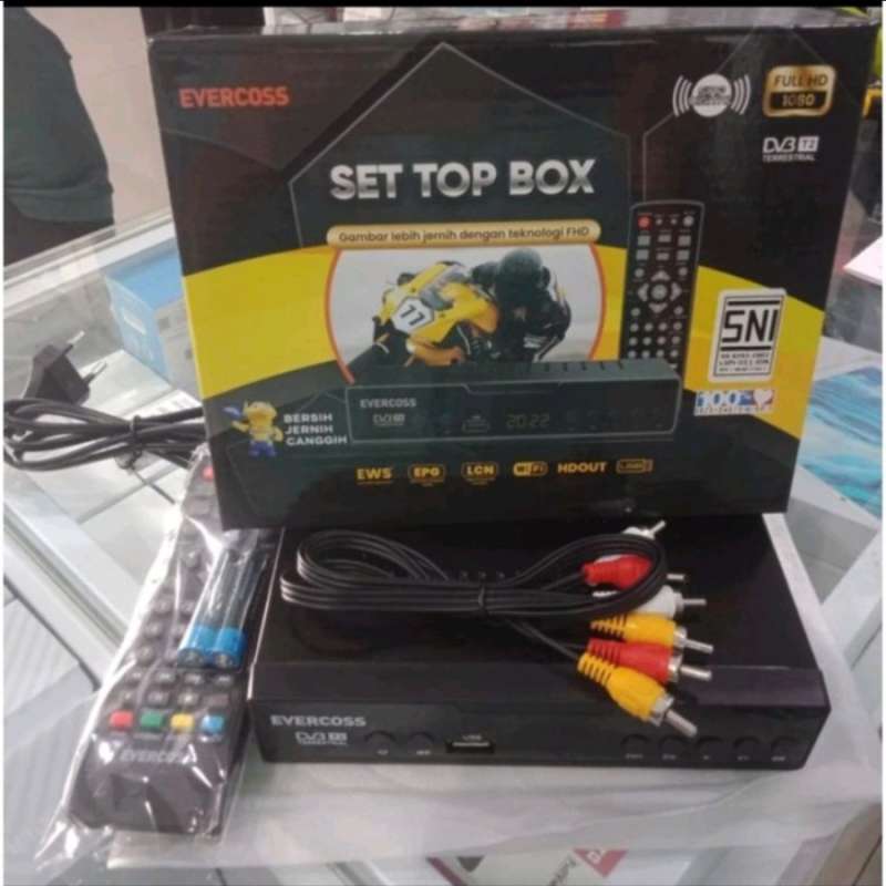 Promo Set Top Box Stb Evercoss Penerima Siaran Televisi Digital Diskon 30% Di Seller Laynyienfat ...