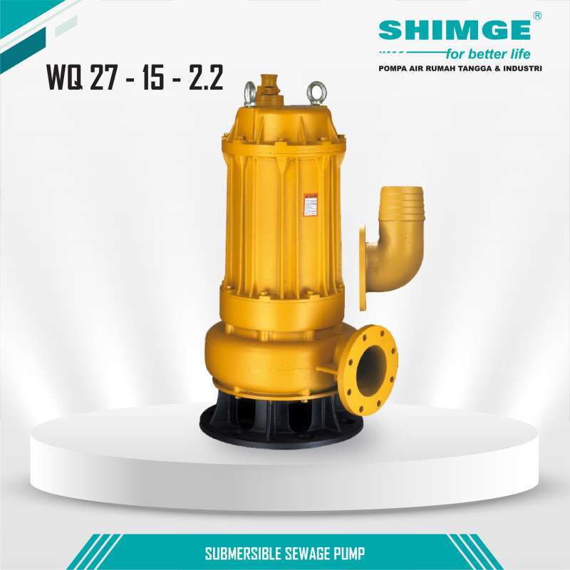 Jual Pompa Air Submersible Sewage Pump Wq Series - Wq 180-15-15 Di ...