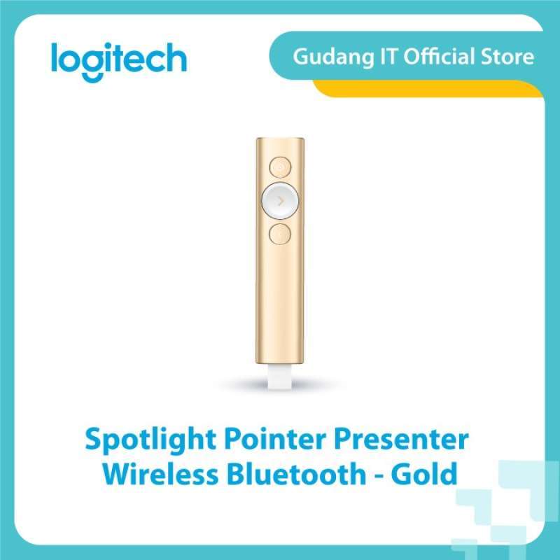 Jual Logitech Spotlight Pointer Presenter Wireless Bluetooth Di Seller Gudang It Store - Rawa ...