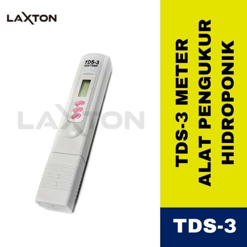 Jual TDS meter 3 Alat Ukur Hidroponik Air Aquarium ppm nutrisi kolam ...