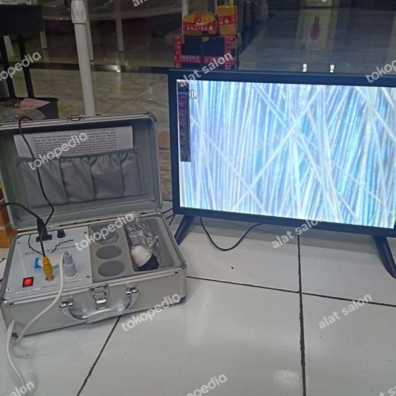 Promo skin analyzer LCD face&hair skin detector cek kulit Diskon 41% di ...