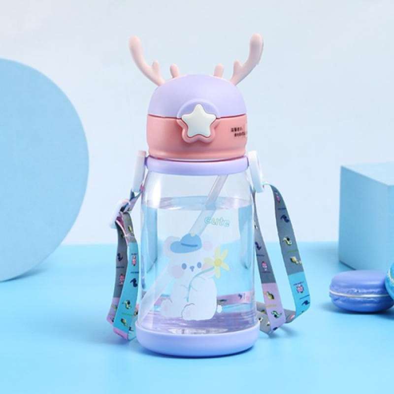 Jual Botol Minum Anak Botol Karakter Lucu Tutup Telinga Rusa Bpa Free di Seller Rigel - Wanajaya ...