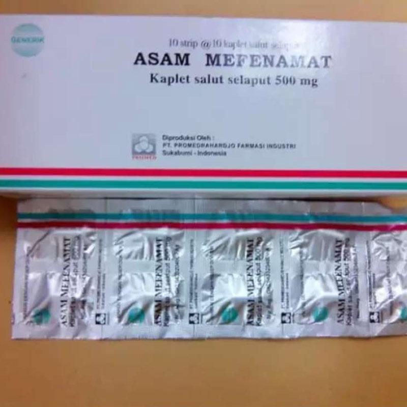 Jual Asam Mefenamat 500mg [ Strip / 10 Tablet] Di Seller G-mart ...