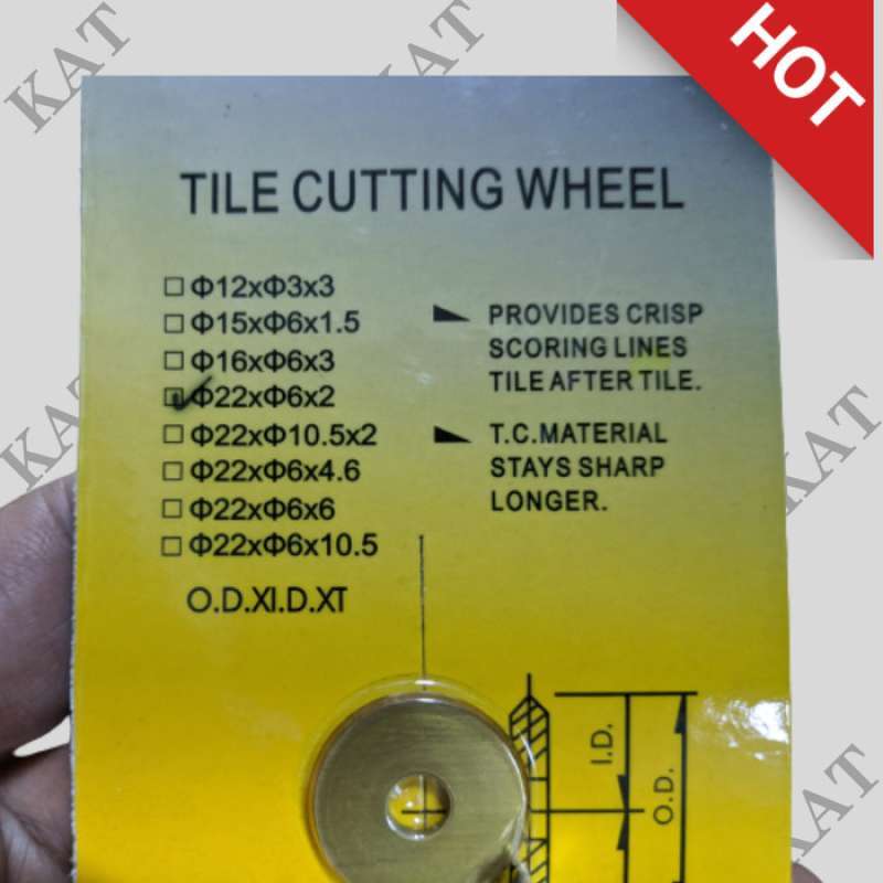 Jual Mata Pisau Potong Keramik Granit Manual Muller / Tile Cutting ...
