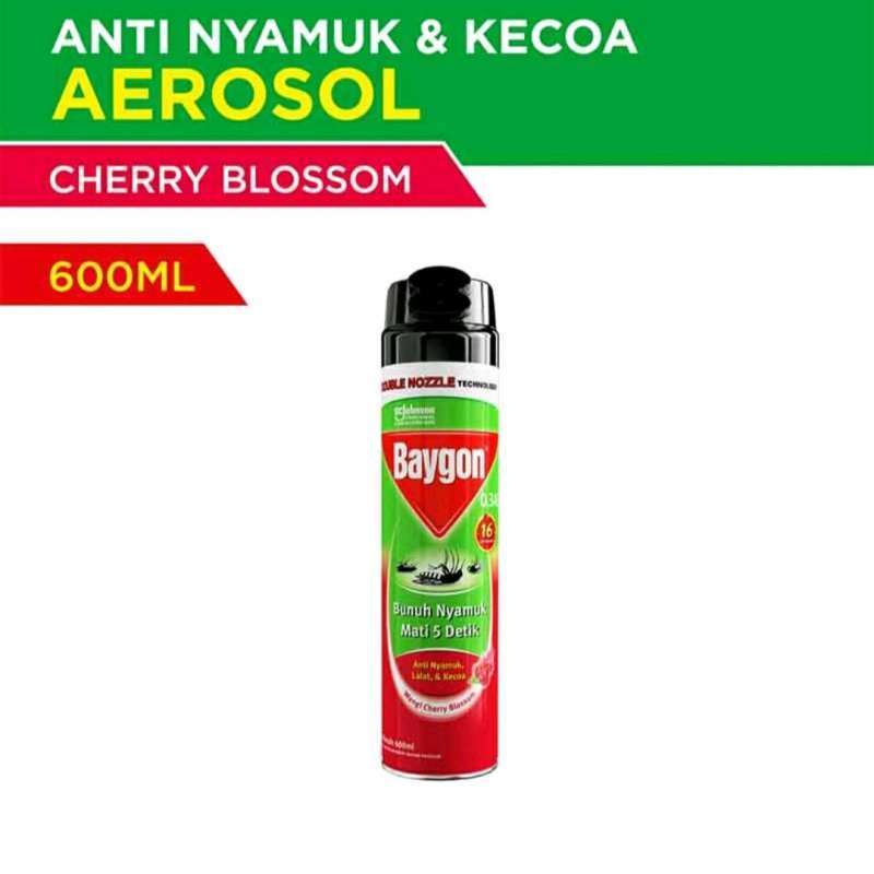 Jual Baygon Semprot Cherry Blossom 600 Ml Di Seller Partigatigatiga ...