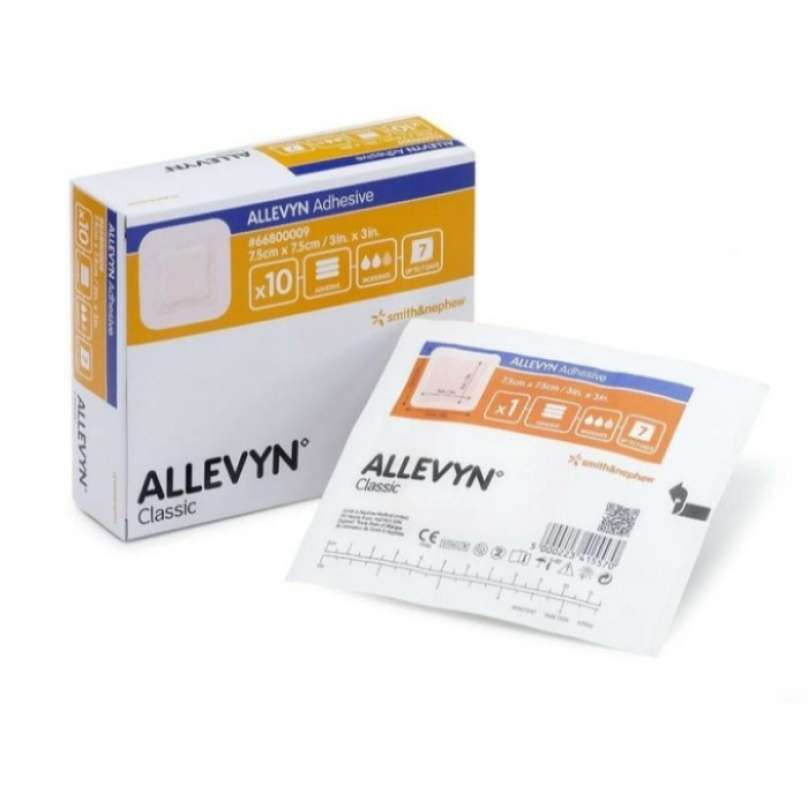 Promo ALLEVYN ADHESIVE 7.5X7.5 PER BOX ISI 10 PCS Diskon 44% di Seller ...