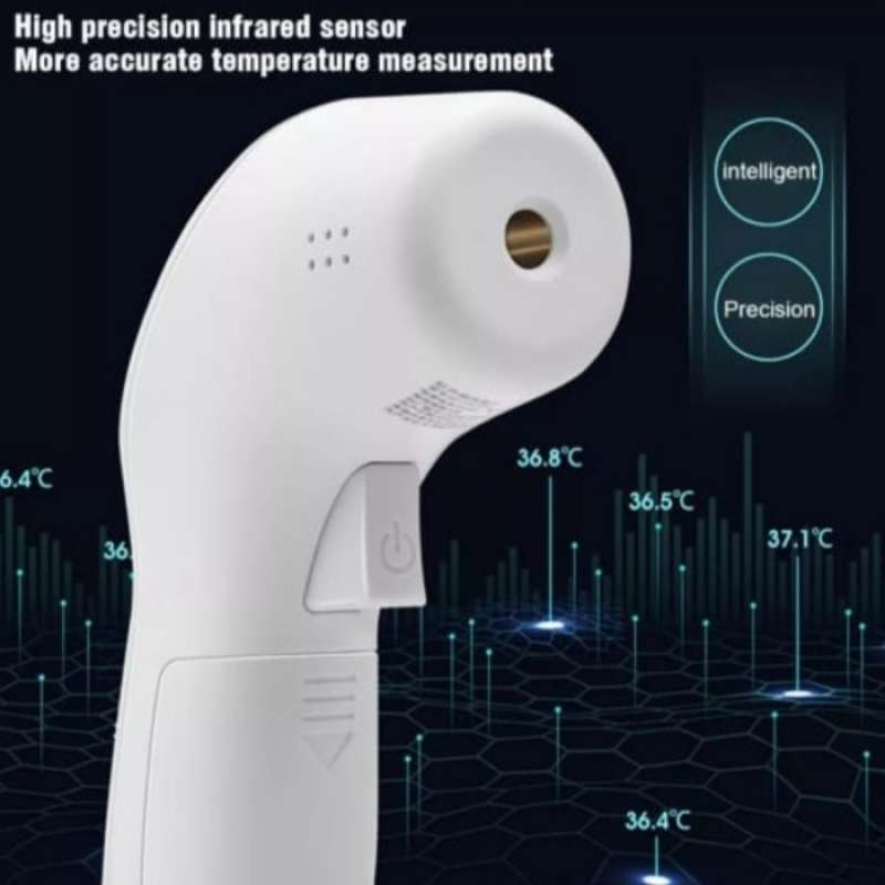 Jual Termometer Infrared Digital Non Contact Ukur Suhu Tubuh Di Seller ...