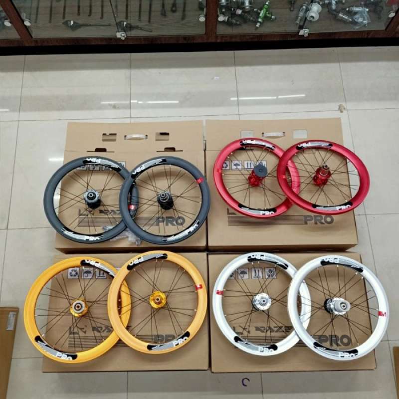 Jual Wheelset Disc Brake 20 406/20 Inchi Raze Pro Not Deca Decaf ...