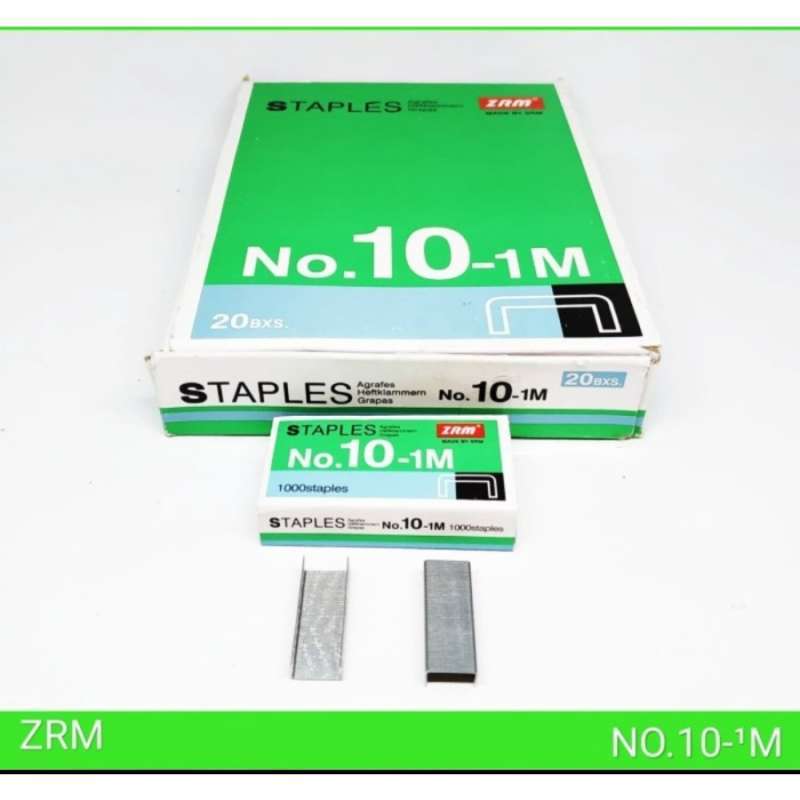 Promo Isi Staples No. 10 - 1M ZRM Diskon 20% di Seller Toko Al Barokah ...