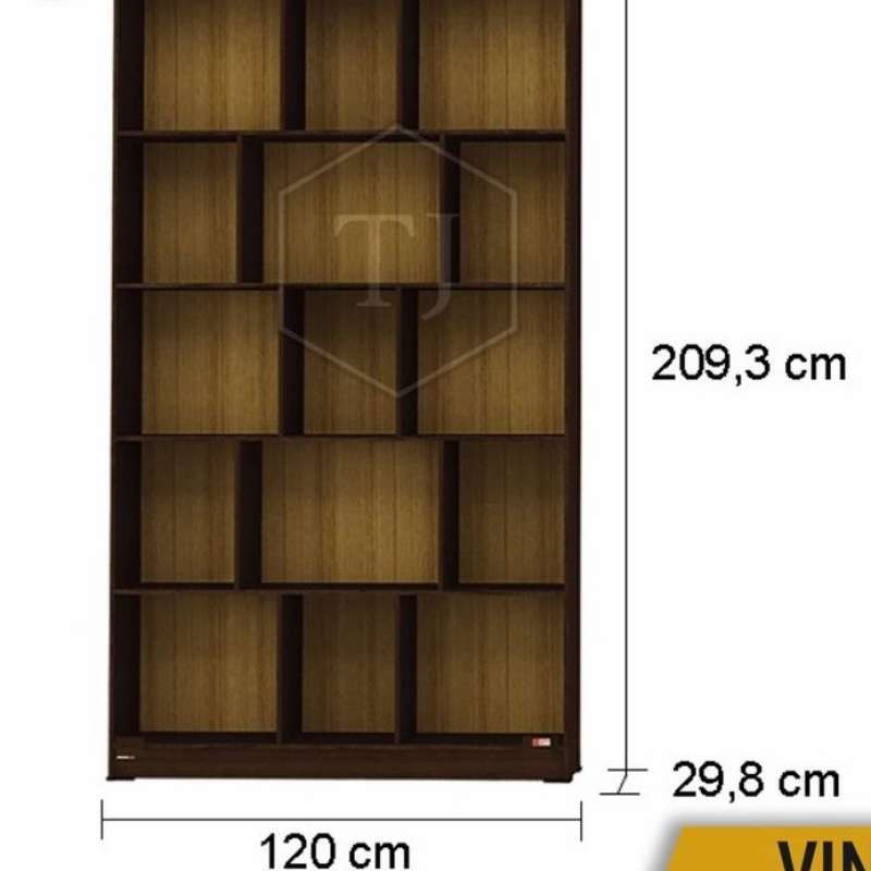 Jual RAK ARSIP LEMARI PAJANGAN RAK BUKU LEMARI BUKU VAST BC 120 ...