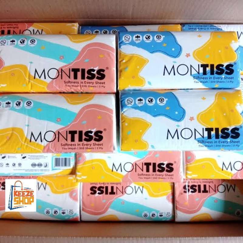 Jual Montiss Tissue 200's Banded (isi 2) Di Seller Anugrah Diapers ...