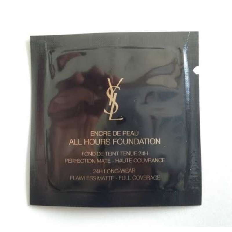 Jual Ysl All Hours Foundation Shade B20 Ivory Sachet[ 1ml] Di Seller ...