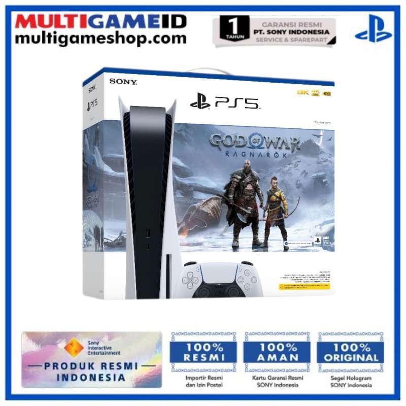 Jual PS5 Console Disc Version CFI-1118A Warranty Sony Indonesia GOD OF WAR RAGNAROK di Seller ...