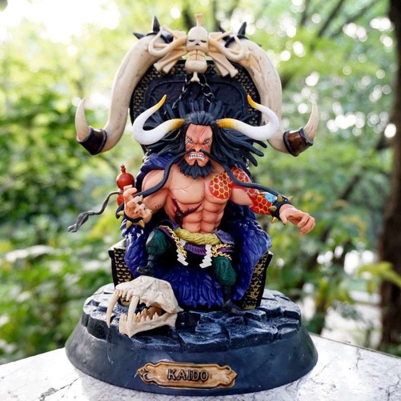 Jual Legend Creation Statue One Piece Kaido On Chair Yonkou GK Hundred ...