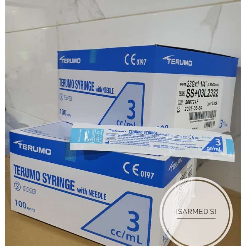 Syringe 3 Ml Terumo Lengkap Harga Terbaru Mei 2024 | Blibli