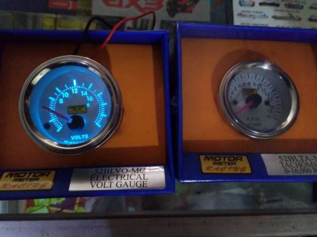 Jual Motor Meter Racing Tachometer Autogauge Voltmeter Mobil di Seller ...