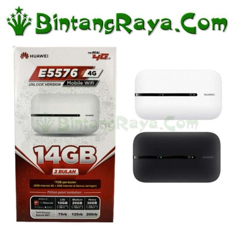 Promo Modem WiFi Huawei E5576 4G LTE Unlock Diskon 6% di Seller bintang ...