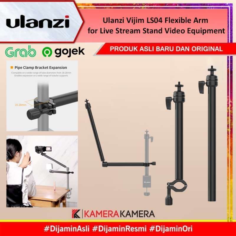 Jual Ulanzi Vijim Ls04 Flexible Arm For Live Stream Stand Video ...