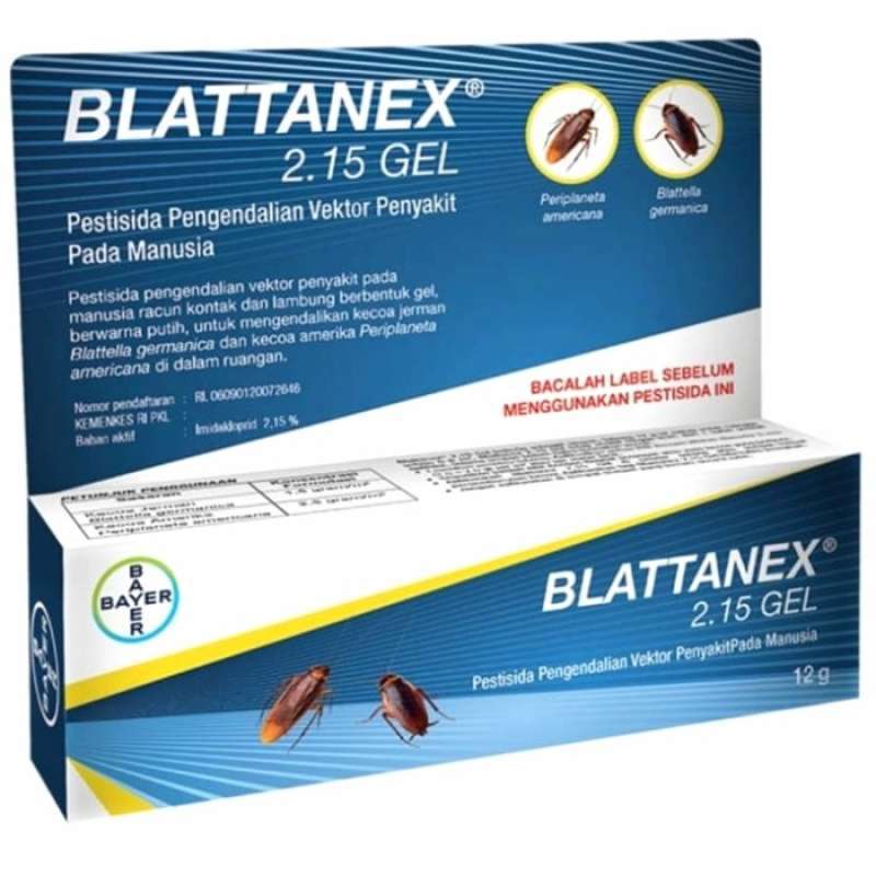 Promo Perangkap Pembasmi Kecoa Secara Berantai-Blattanex cockroach Gel ...