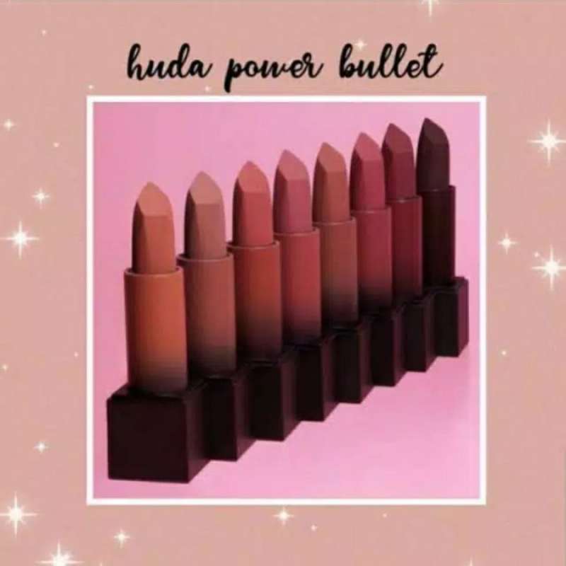 Promo Huda Power Bullet Matte Lipstick Diskon 16% di Seller Million ...